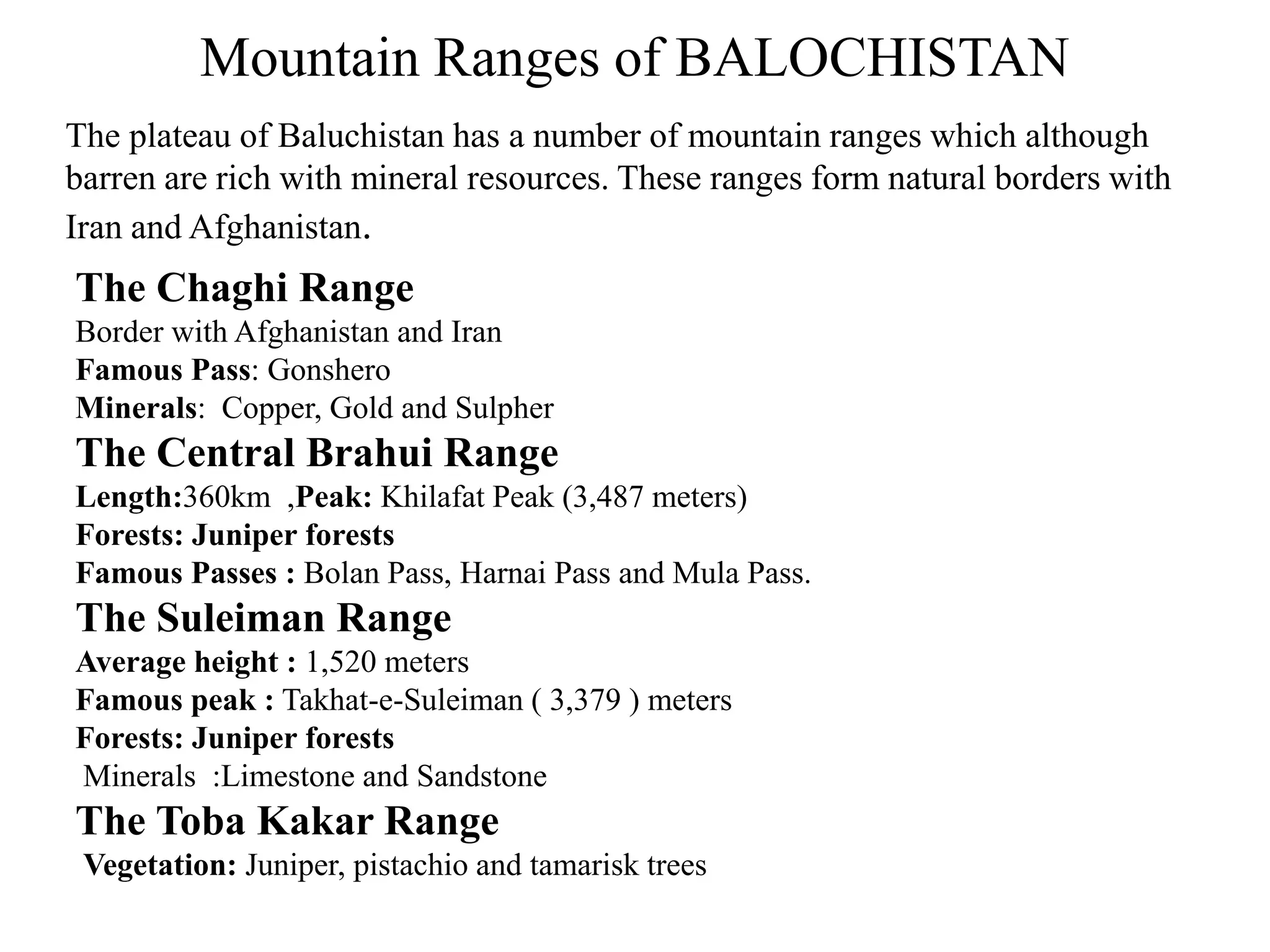 Balochistan irrigation System | PPTX