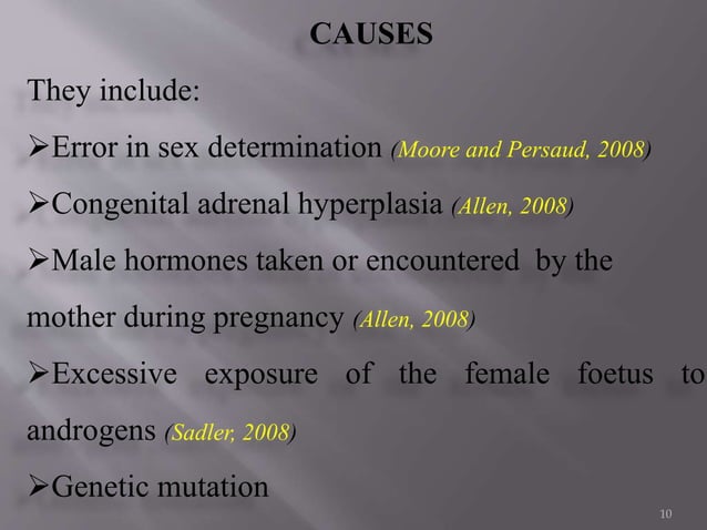 Hermaphroditism | PPTX | Sexual Conditions | Sexual Health