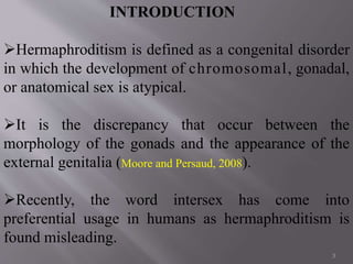 Hermaphroditism | PPTX