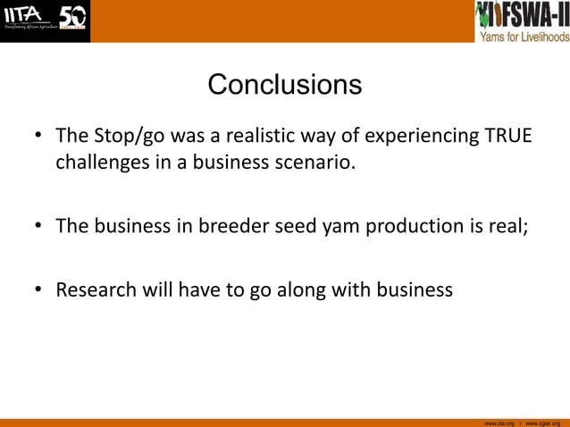 Overview of achievements on pre-basic seed production in 2017 | PPT