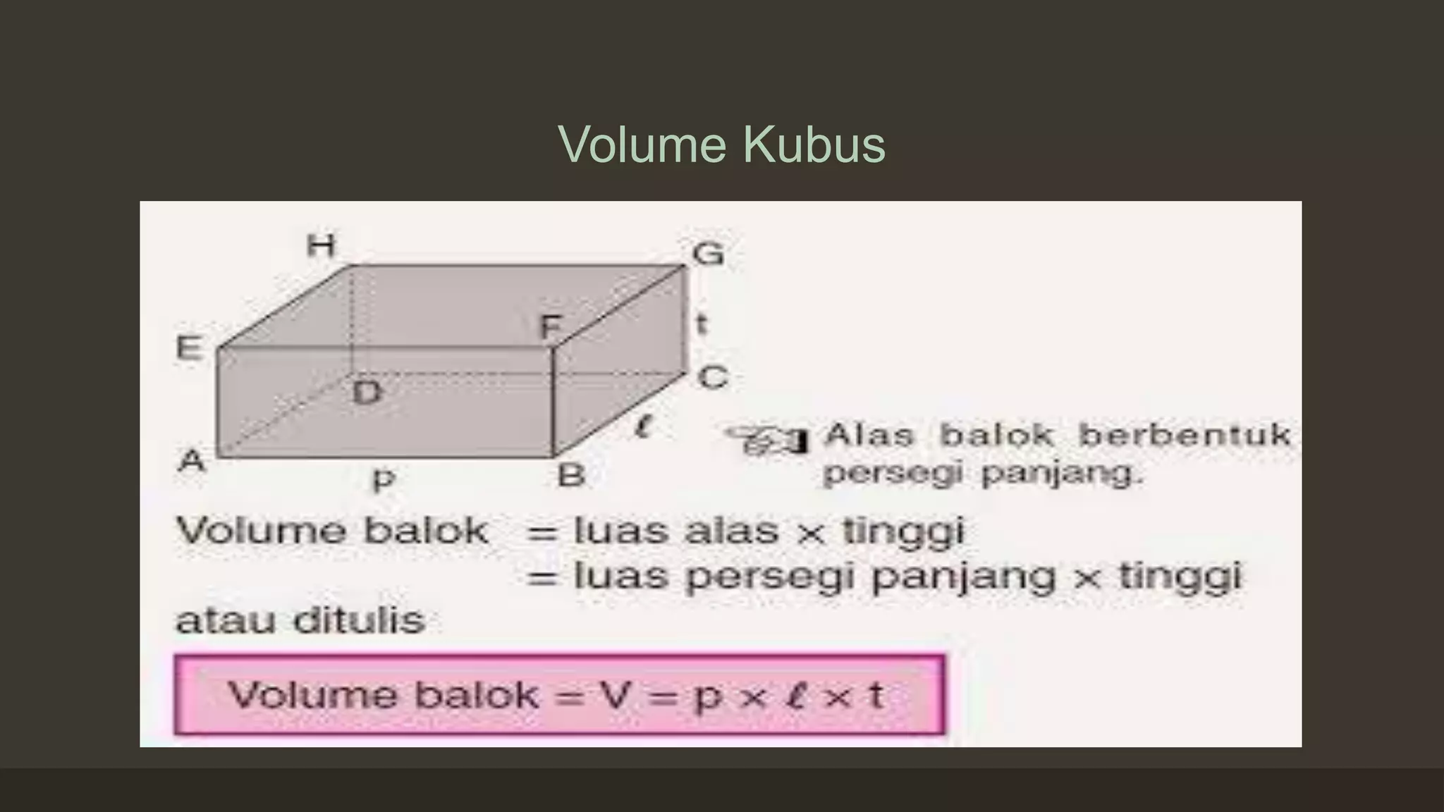 bangun ruang "BALOK" | PPTX