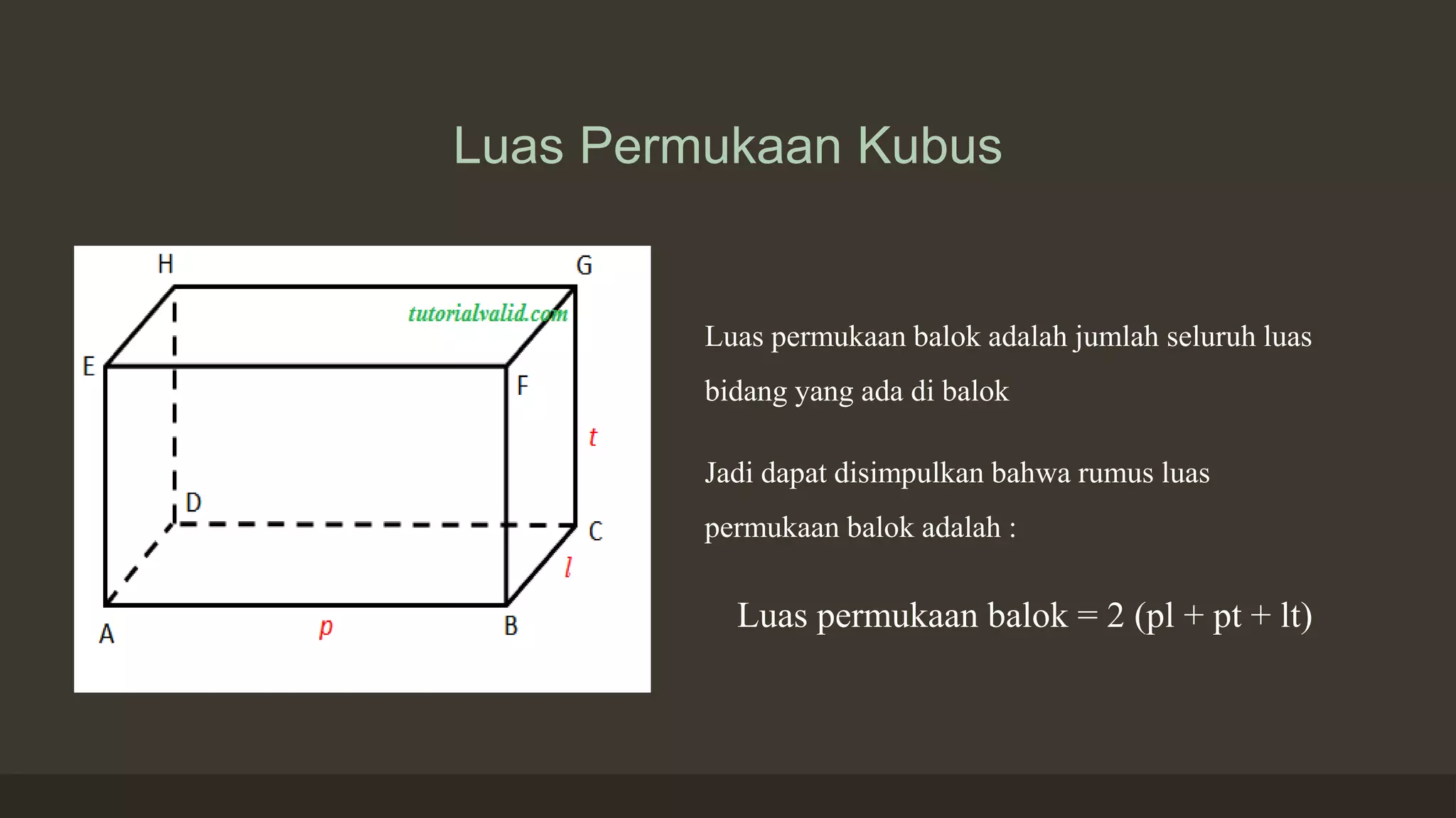 bangun ruang "BALOK" | PPTX