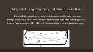 bangun ruang "BALOK" | PPTX