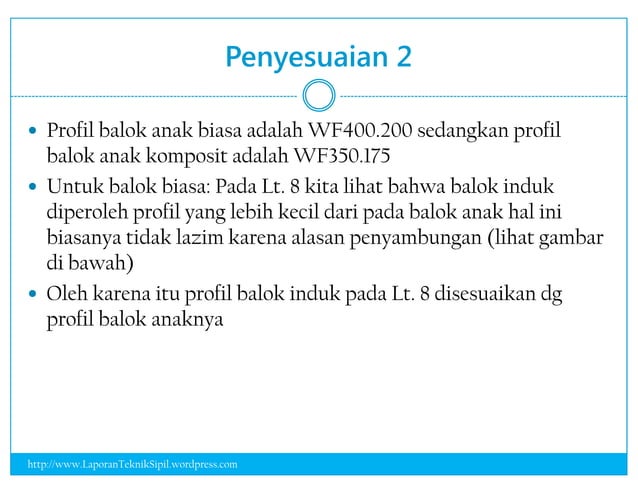 Balok komposit vs balok biasa - afret nobel | PPT