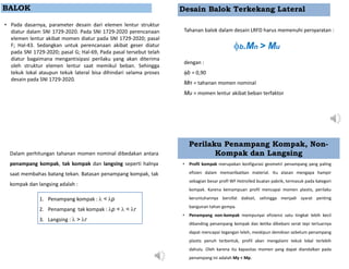 Perhitungan Balok Lentur Struktur Baja.pdf