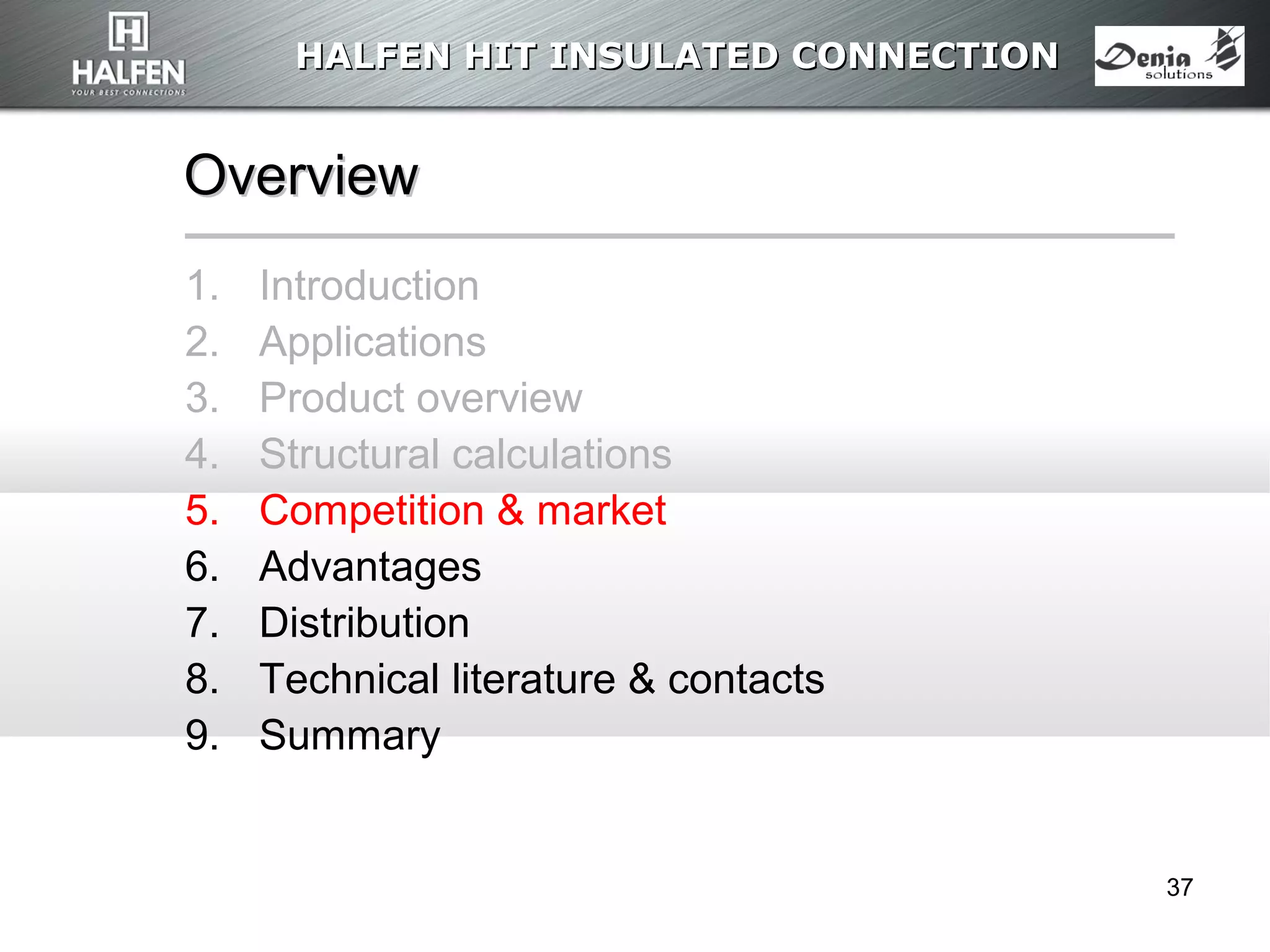 Balokoniniai armavimo elemetai HALFEN HIT | PPT