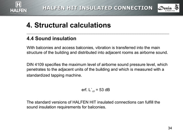 Balokoniniai armavimo elemetai HALFEN HIT | PPT