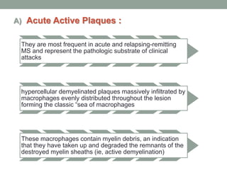 epidemiology and pathophysiology of multiple sclerosis | PPTX
