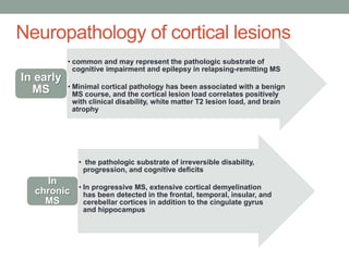epidemiology and pathophysiology of multiple sclerosis | PPTX