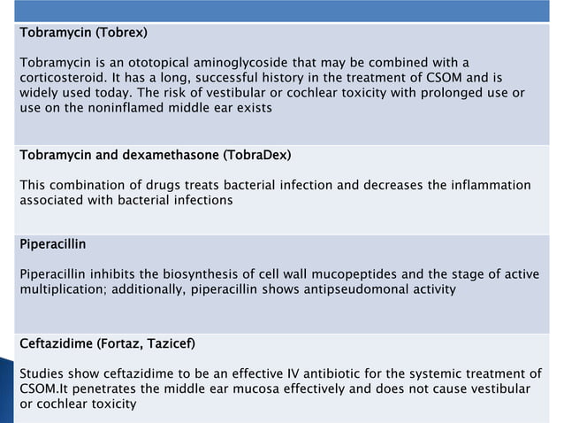 chronic otitis media part 2 | PPT