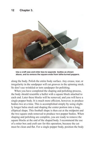 Tying Bass Poppers Balsa And Cork Popper Bbodies | PDF