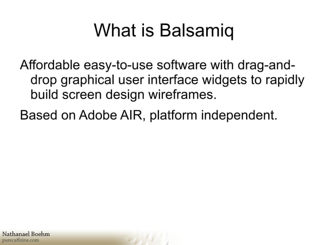 Balsamiq Mockups: User interface screen design tool | ODP