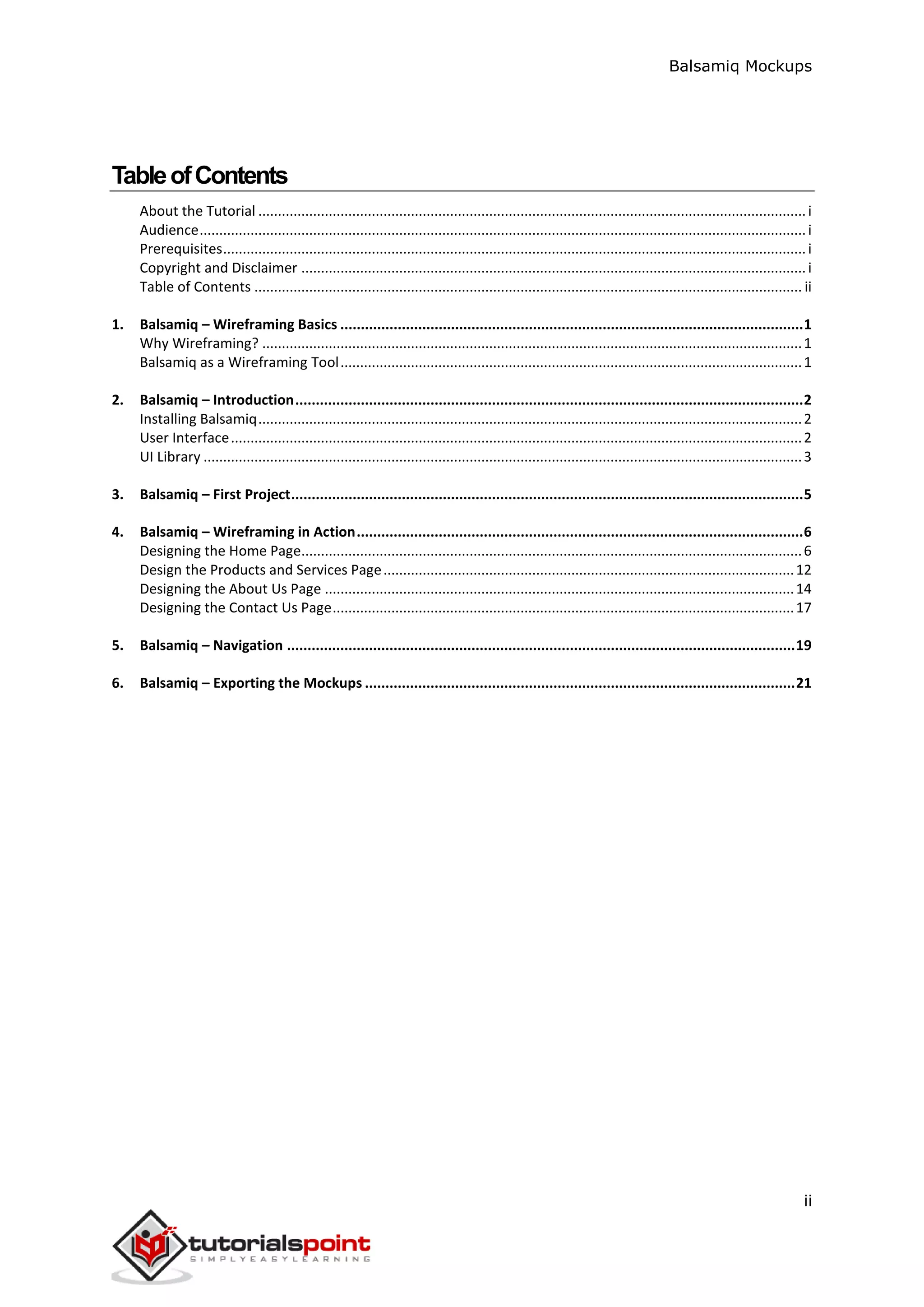 Balsamiq mockups tutorial | PDF