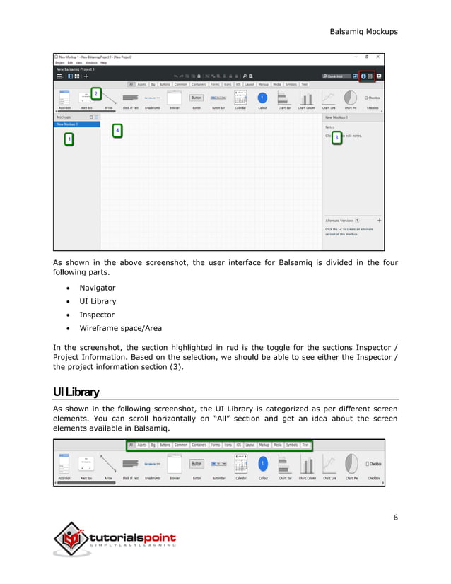 Balsamiq mockups tutorial | PDF