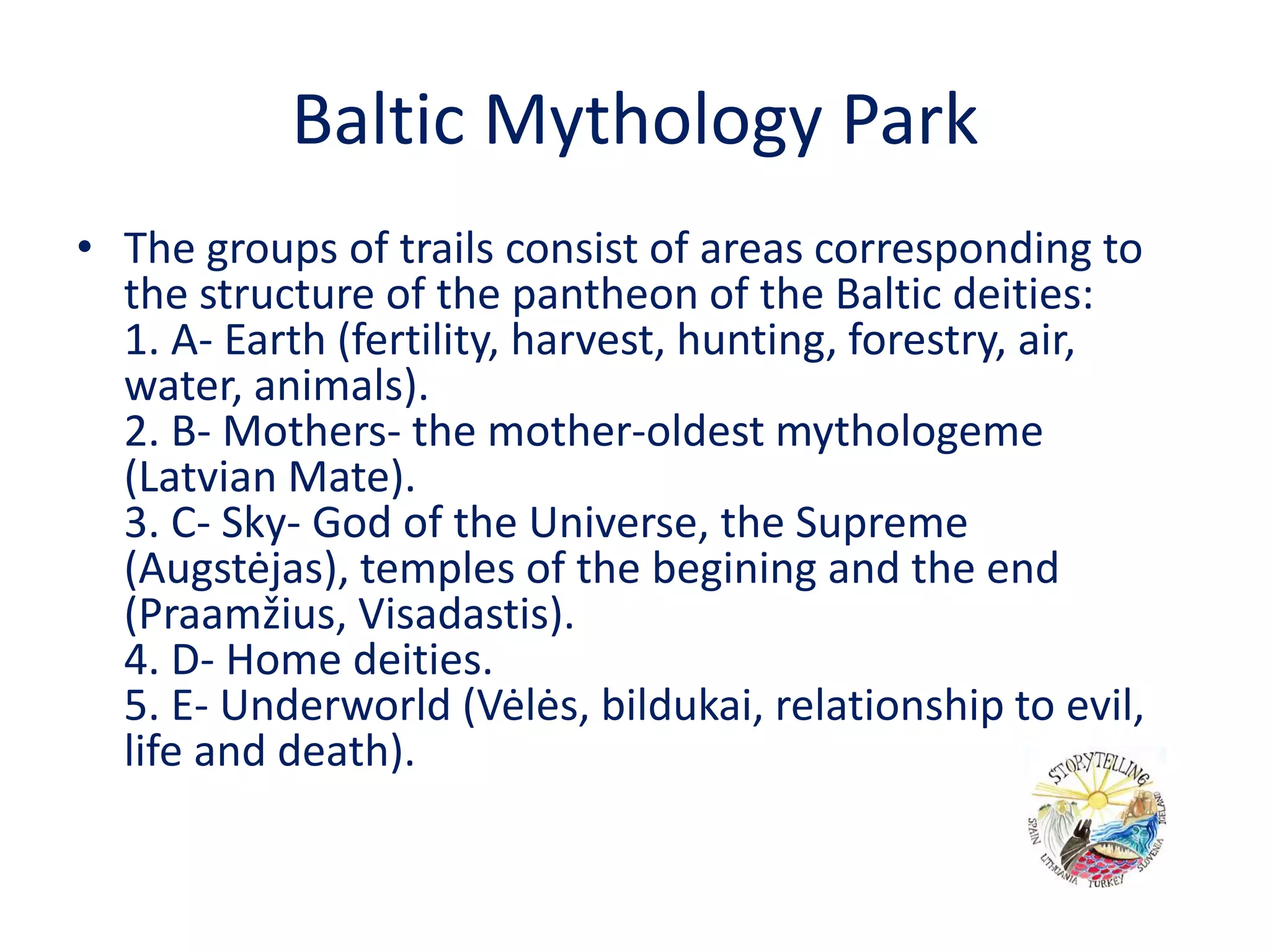 Baltic Mythology Park | PPTX