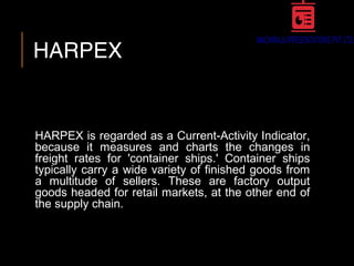 Baltik dry index : concepts | PPT | Commodities | Economy