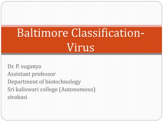 Baltimore classification virus | PPTX