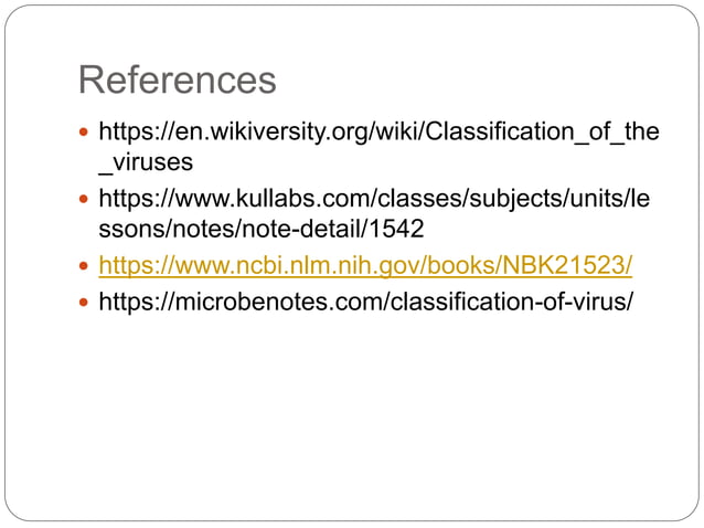 Baltimore classification virus | PPTX