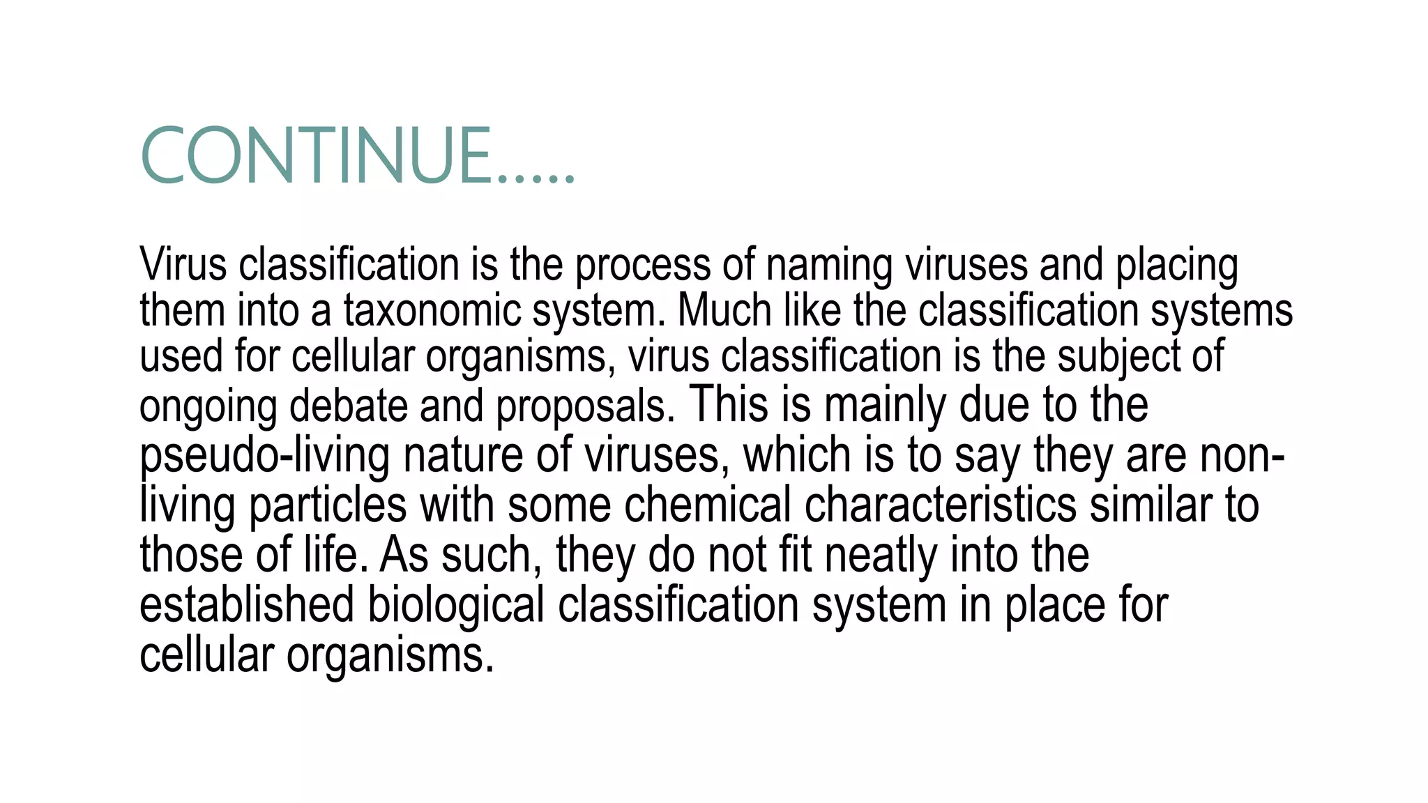 Baltimore classification of viruse 1 | PPTX
