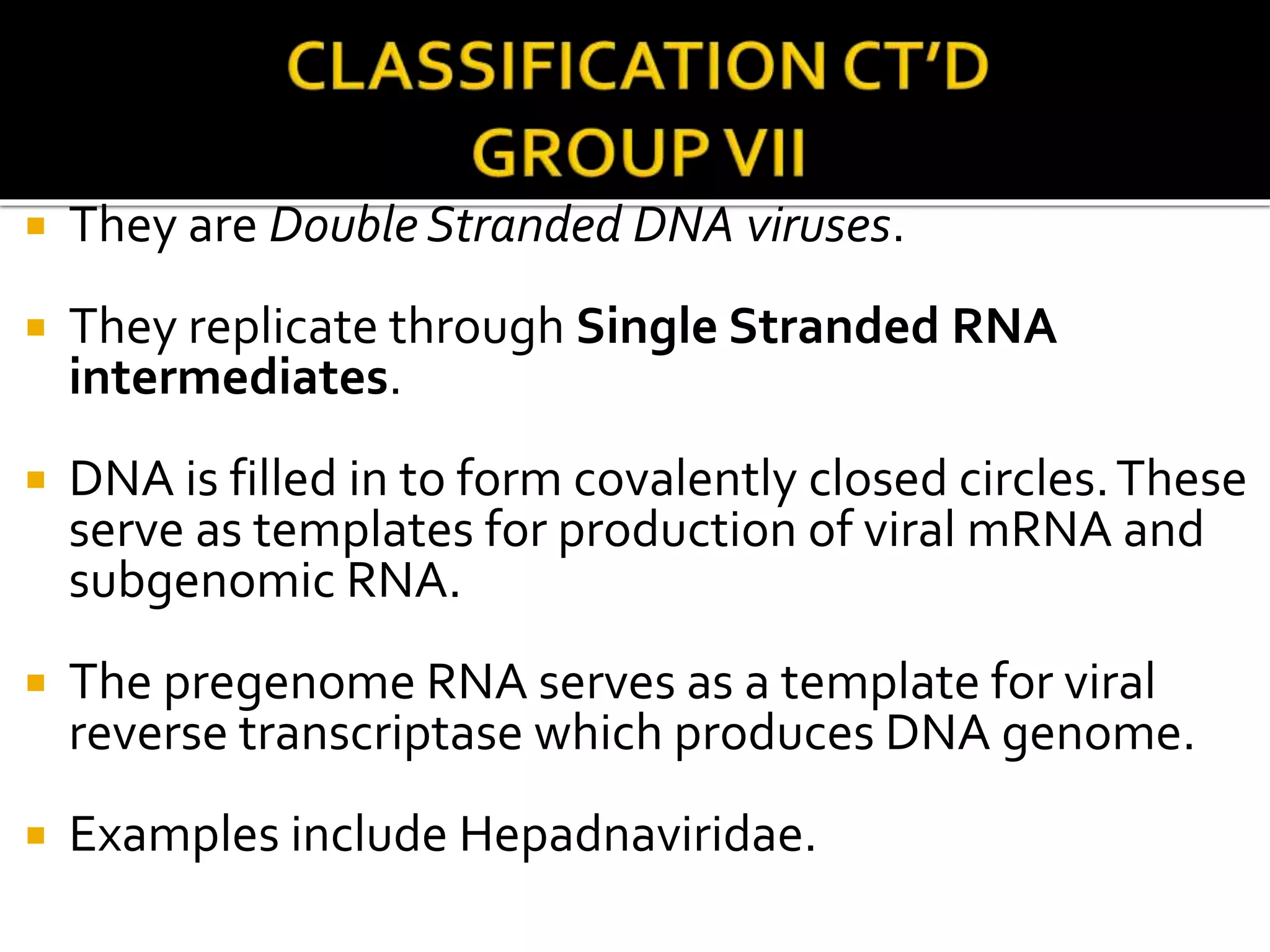 Baltimore classification of viruses presentation | PPTX | Biological ...
