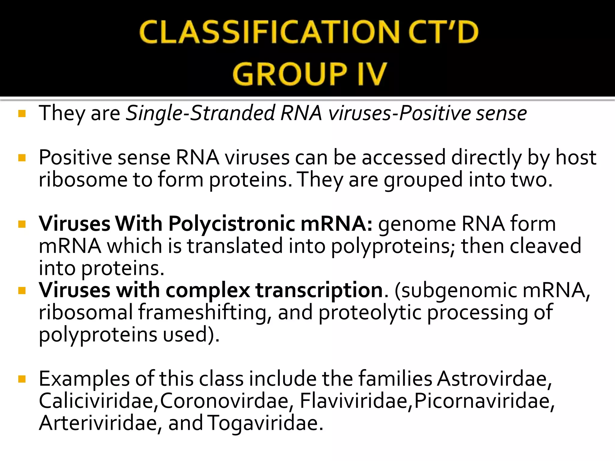 Baltimore classification of viruses presentation | PPTX | Biological ...