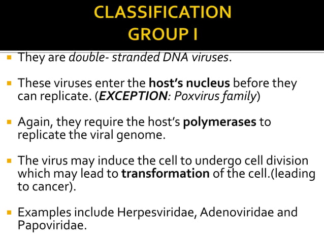 Baltimore classification of viruses presentation | PPT