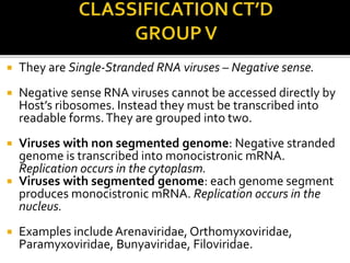 Baltimore classification of viruses presentation | PPTX