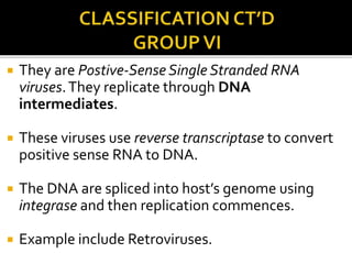 Baltimore classification of viruses presentation | PPTX