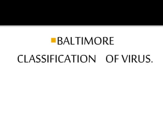 Baltimore Classification of Viruses Groups Pathogens by Genetic ...