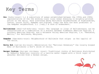 The Baltimore Hon | PPT