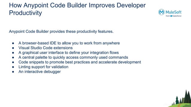 Anypoint Code Builder | PPT