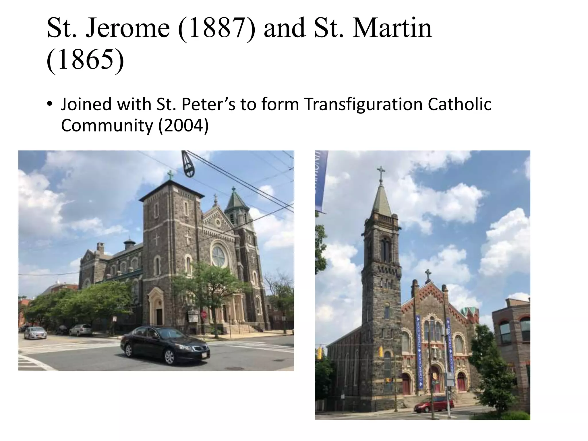 Baltimore's Roman Catholic Churches samples.pptx