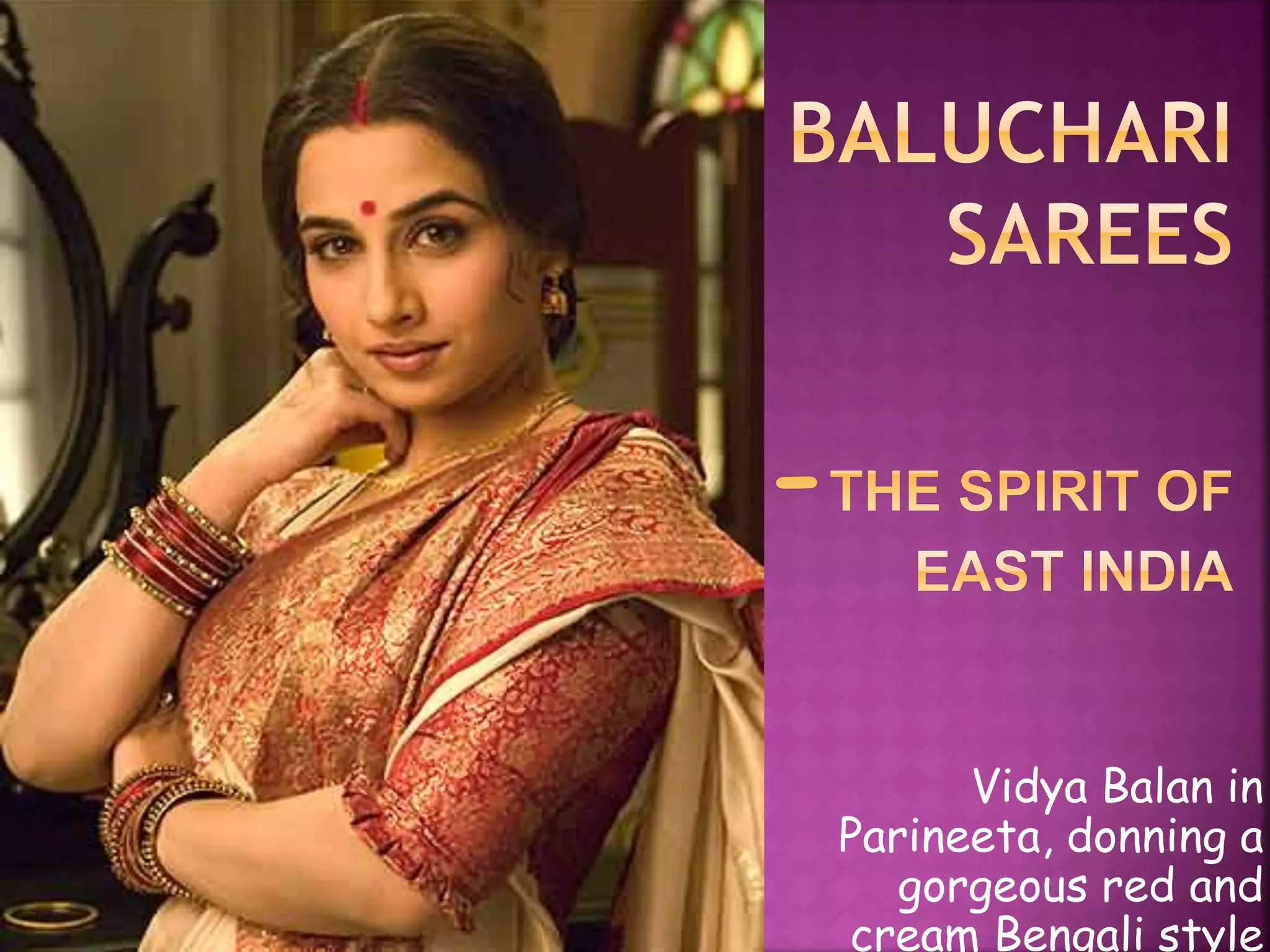 Baluchari sarees | PPTX