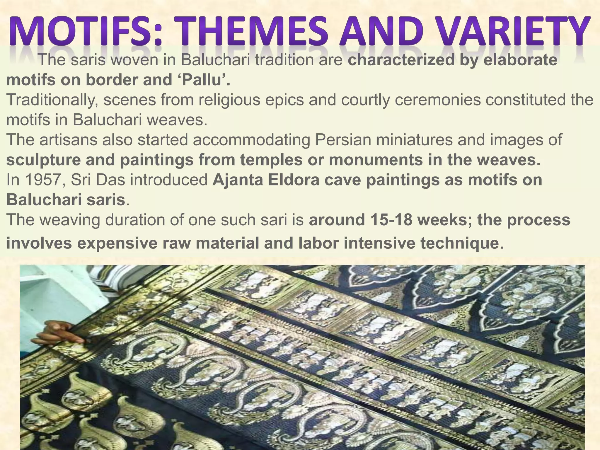 Baluchar sari is a type of sari, | PPTX