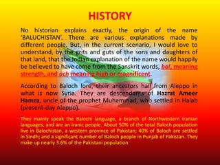 Baluchistan | PPT
