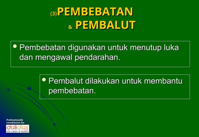 balutan.ppt Perstuan Pengakap latihan balutan. | PPT | Death, Injury ...