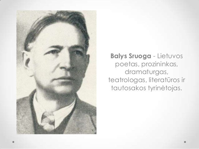 Balys Sruoga - Alchetron, The Free Social Encyclopedia