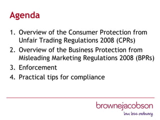 Brands Advertising and Marketing Event - How to avoid unfair trading in ...