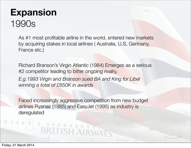 Managing Change at British Airways, An Introduction | PDF