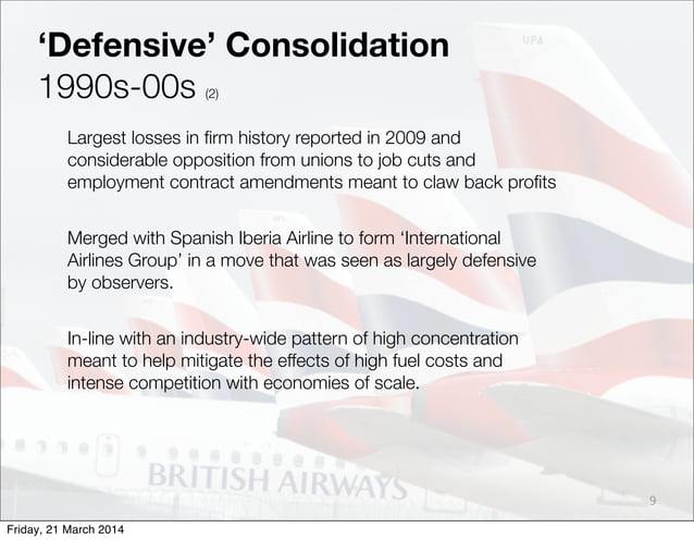 Managing Change at British Airways, An Introduction | PDF