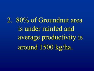 Bambara Groundnut Potential in SAT Region of India | PPT
