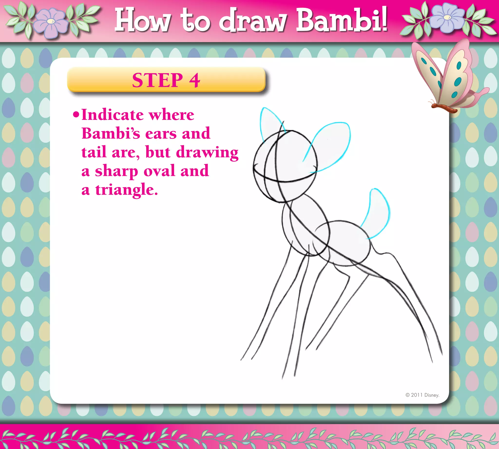 How to Draw Bambi Easter Activity | PDF