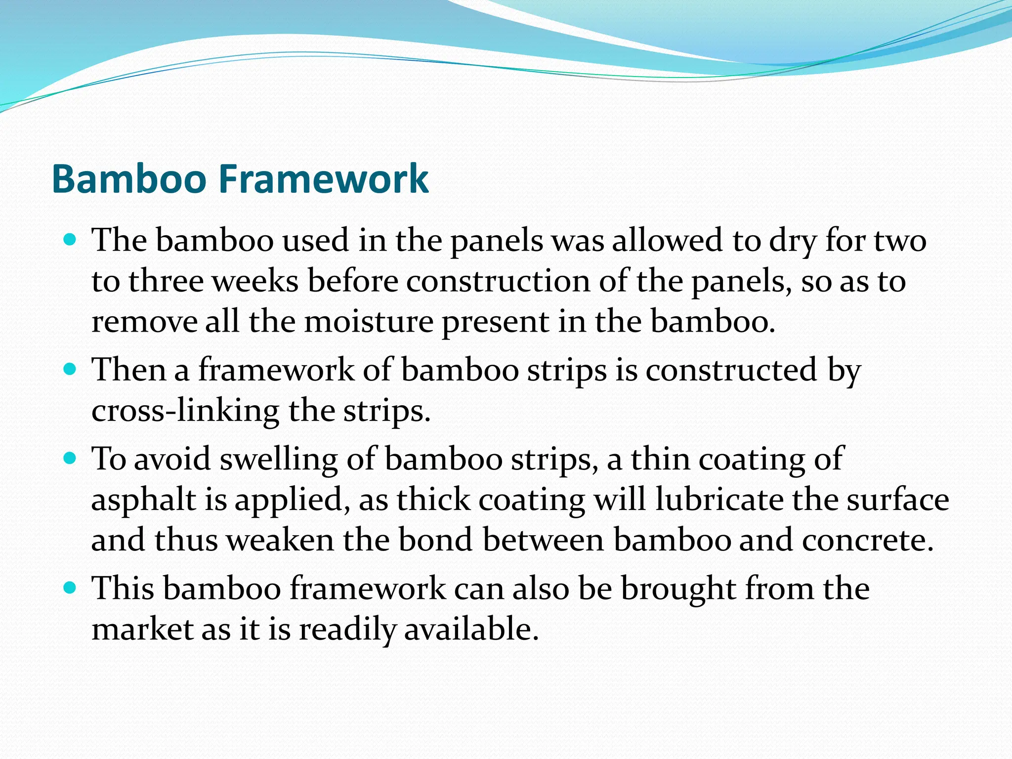 Bamboo as a Sustainable Construction Material: Applications, Benefits ...