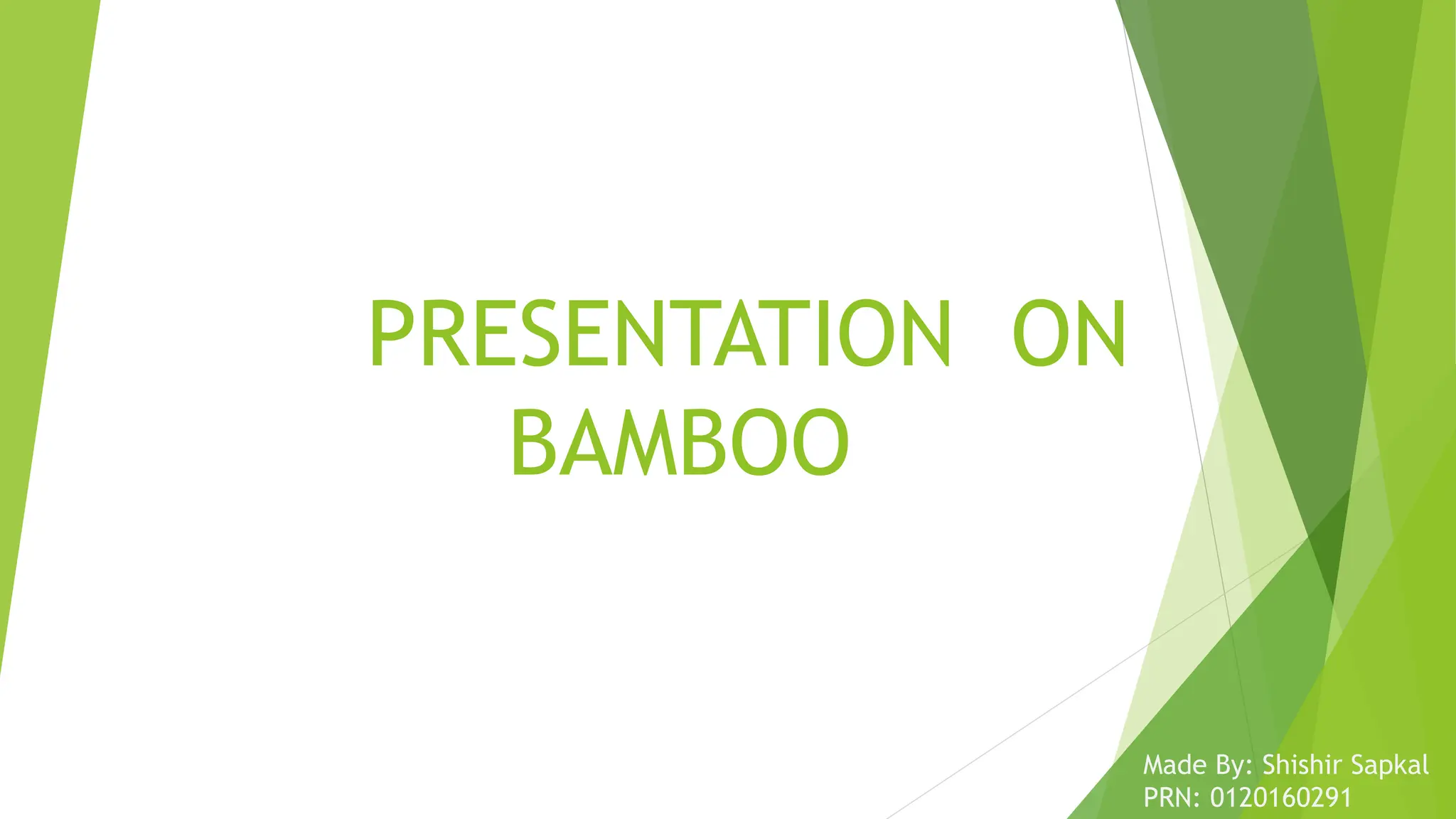 Civil Prototyping Famous Structures of Bamboo | PPTX