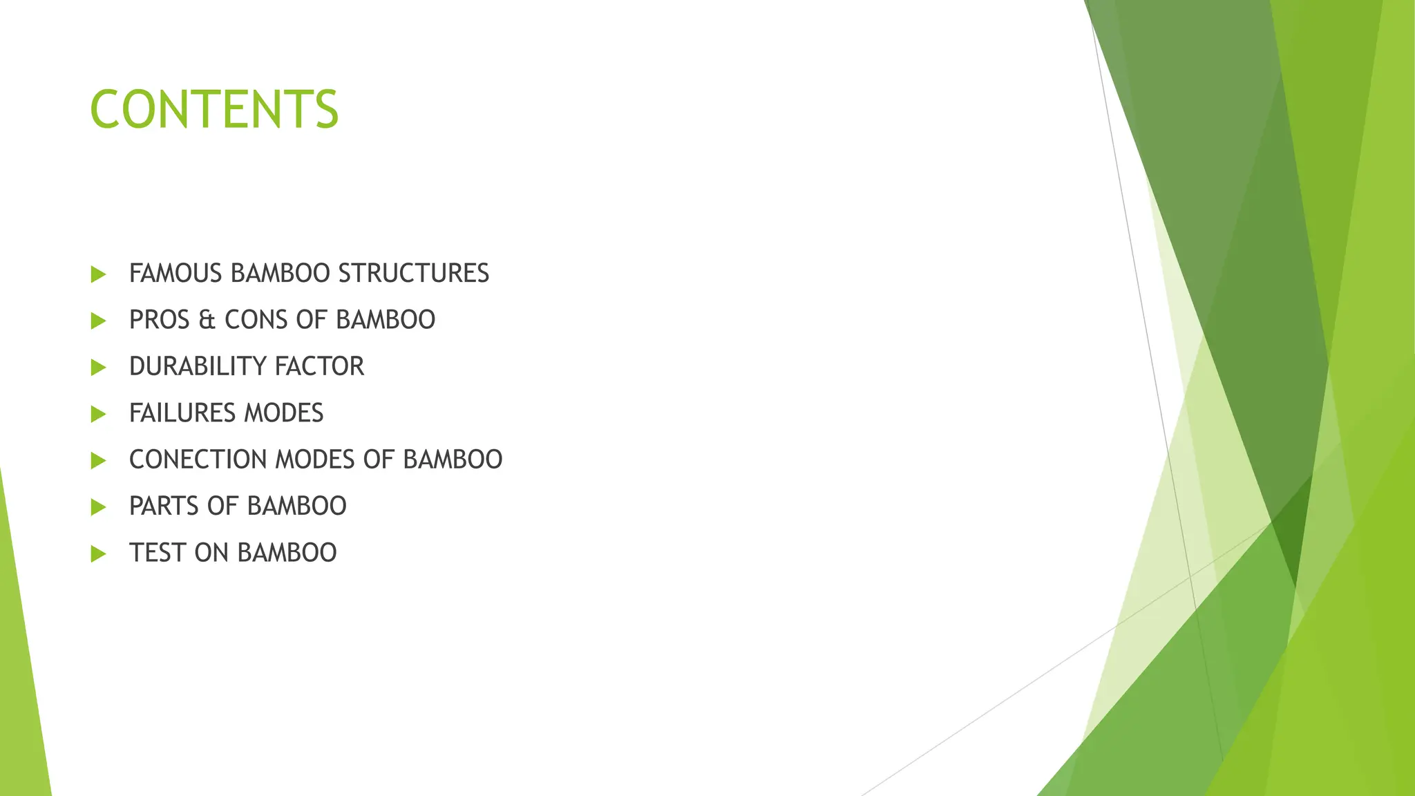 Civil Prototyping Famous Structures of Bamboo | PPTX | Woodworking ...
