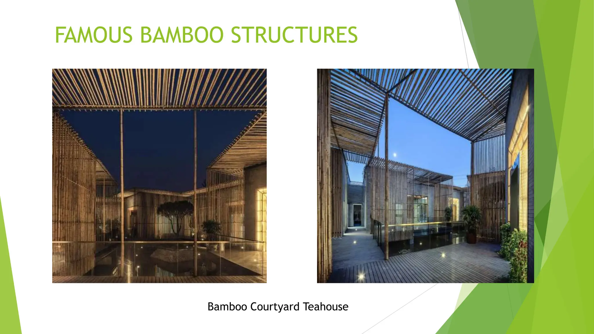 Civil Prototyping Famous Structures of Bamboo | PPTX | Woodworking ...