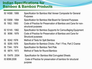 BAMBOO AND MUD CONSTRUCTION TECHNIQUES & DETAILS | PPTX