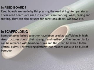 Bamboo as a buil ding material | PDF