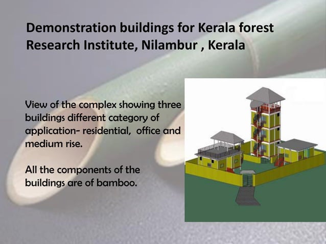 Bamboo as a buil ding material | PDF