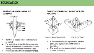 Bamboo as a building material | PDF